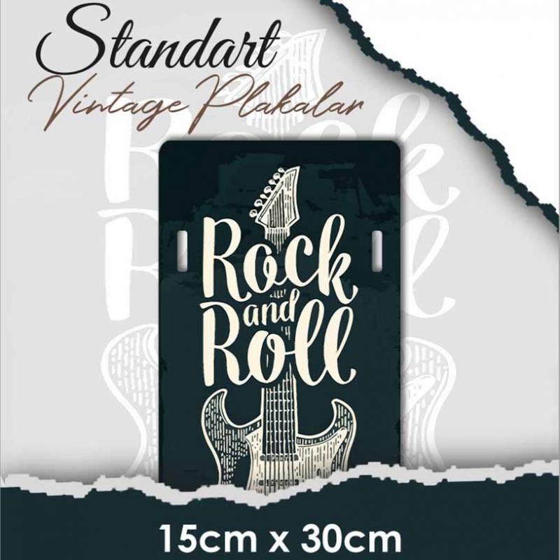 Vintage Metal Plaka - Dekoratif, Hediyelik- MCB Gift