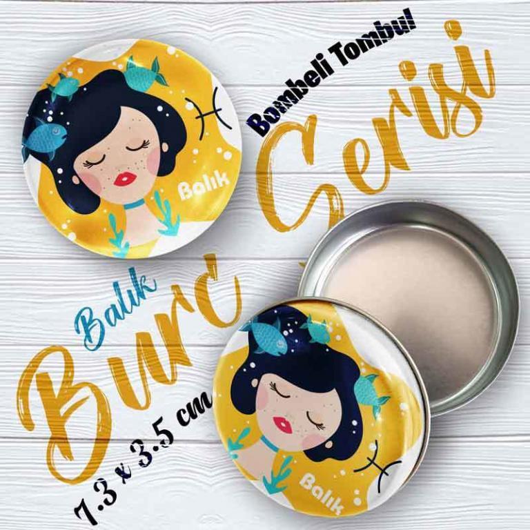 Boğa Burç Bombeli Metal Kutu - MCB Gift